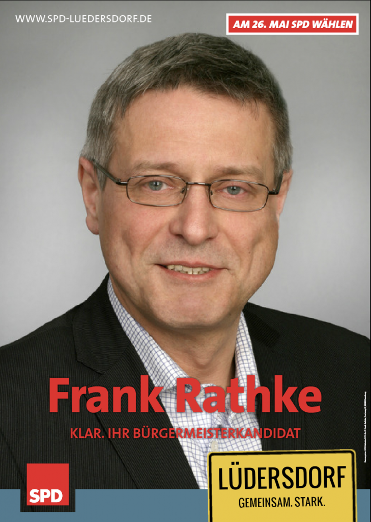 Klar! Ihr Bürgermeisterkandidat für Lüdersdorf – Frank Rathke